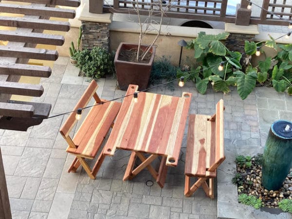 Redwood Outdoor Dining Tables | Michael Frazier Designs